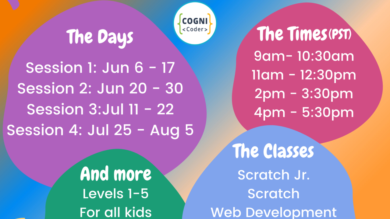 Summer Coding Camps | Summer STEM Camps for Kids | CogniCoder